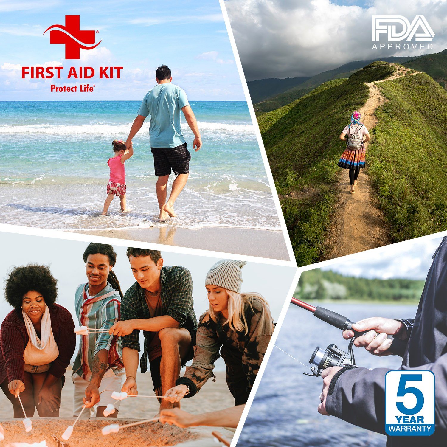 The Vehicle Aid Kit For Roadside Emergencies (160 piece) – Protect Life